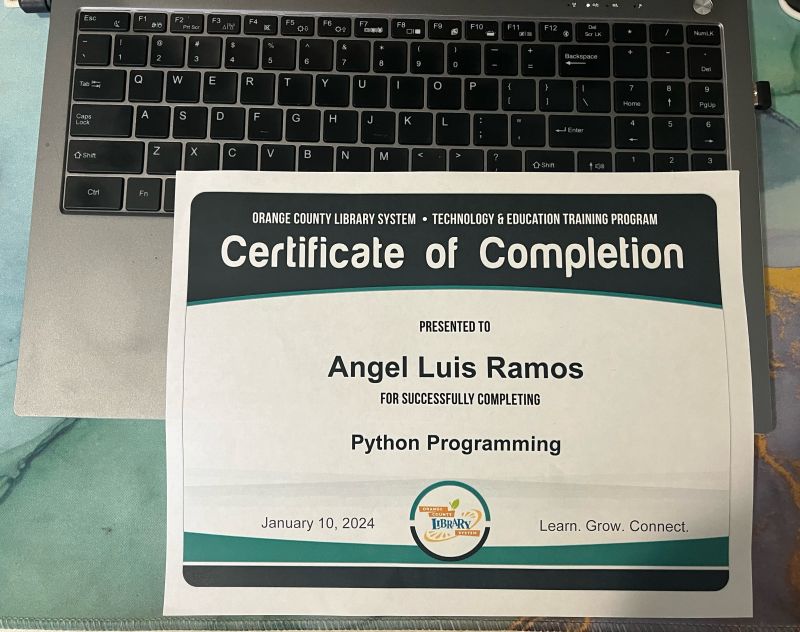Angel L. Ramos, MBA on LinkedIn: #dataanalytics #python #continuouslearning Angel L. Ramos, MBA on LinkedIn: #dataanalytics #python #continuouslearning