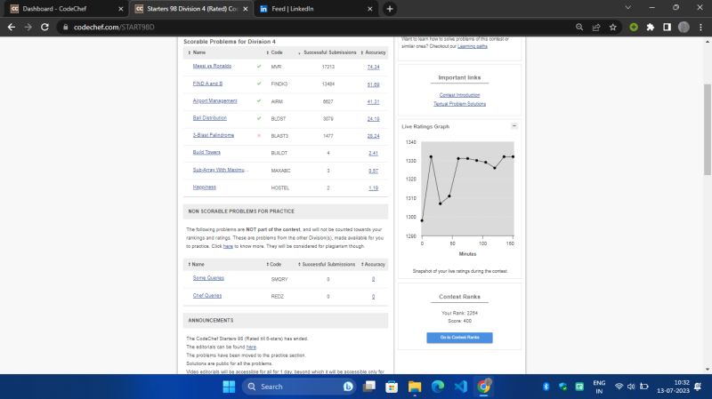 Ayush Srivastav on LinkedIn: #codechef #codechef #happycoding # ... Ayush Srivastav on LinkedIn: #codechef #codechef #happycoding # ...