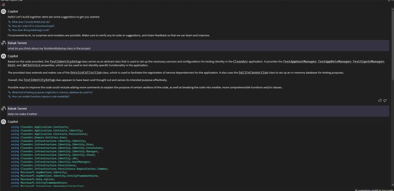 Babak Taremi on LinkedIn: #openai #programming #github #copilot Babak Taremi on LinkedIn: #openai #programming #github #copilot