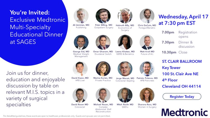 Medtronic Digital Surgery on LinkedIn: #sages #medtronic Medtronic Digital Surgery on LinkedIn: #sages #medtronic