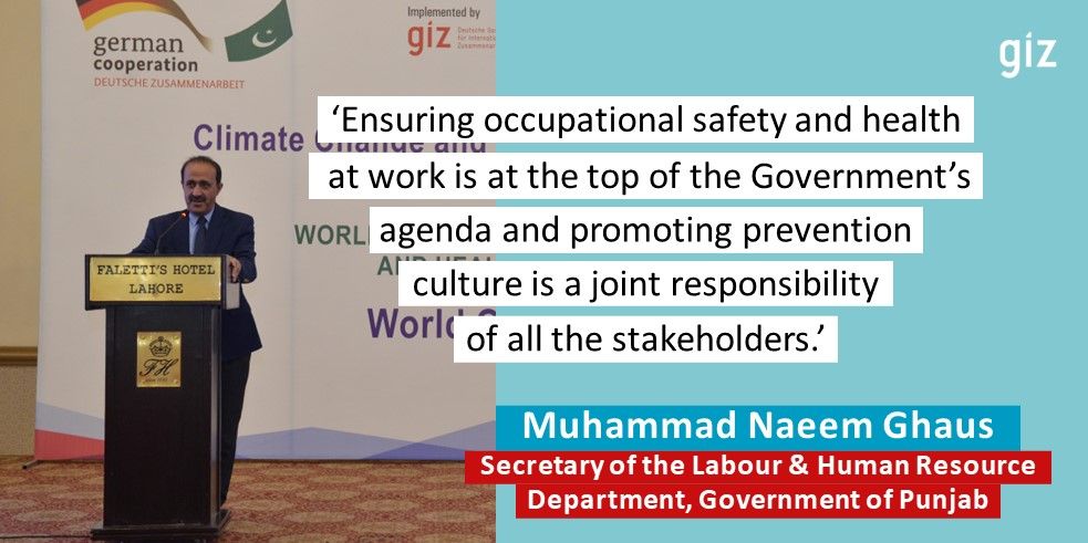 GIZ Pakistan on LinkedIn: #workplacesafety #osh #safetyfirst GIZ Pakistan on LinkedIn: #workplacesafety #osh #safetyfirst