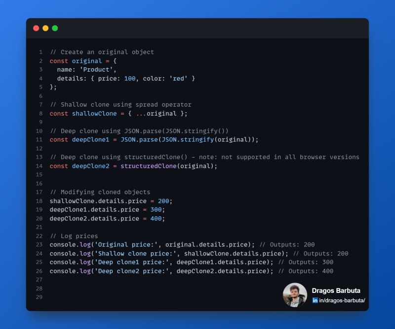 Dragos Barbuta on LinkedIn: #javascript #javascript #webdevelopment # ... Dragos Barbuta on LinkedIn: #javascript #javascript #webdevelopment # ...