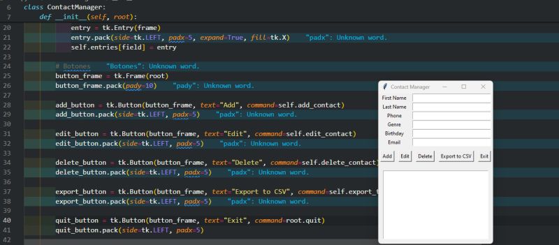 David Caleb Chaparro Orozco on LinkedIn: #python #tkinter # ... David Caleb Chaparro Orozco on LinkedIn: #python #tkinter # ...