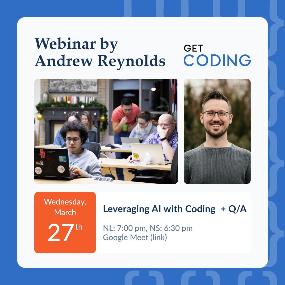 Get Coding on LinkedIn: #getcodingnl #getcodingns Get Coding on LinkedIn: #getcodingnl #getcodingns