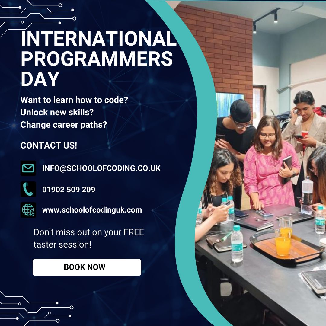 School of Coding & AI on LinkedIn: #programmersday #codecreators # ... School of Coding & AI on LinkedIn: #programmersday #codecreators # ...