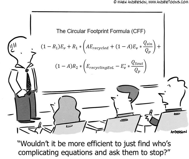 Ludo Debever on LinkedIn: The Circular Footprint Formula (CFF) Ludo Debever on LinkedIn: The Circular Footprint Formula (CFF)