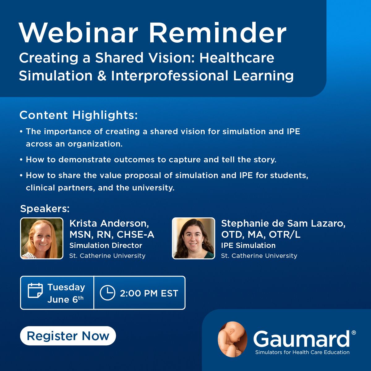 Gaumard Scientific on LinkedIn: #reminder #webinar # ... Gaumard Scientific on LinkedIn: #reminder #webinar # ...