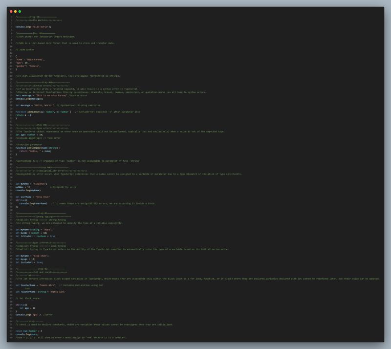 Niba Farooq khan on LinkedIn: #exams #typescript #coding #giaic #tools ... Niba Farooq khan on LinkedIn: #exams #typescript #coding #giaic #tools ...