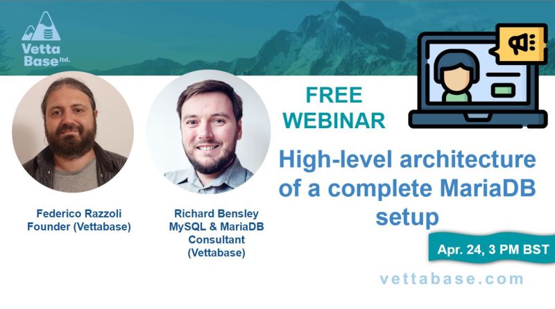 Vettabase Ltd on LinkedIn: #mariadb #mysql #mysqldba Vettabase Ltd on LinkedIn: #mariadb #mysql #mysqldba