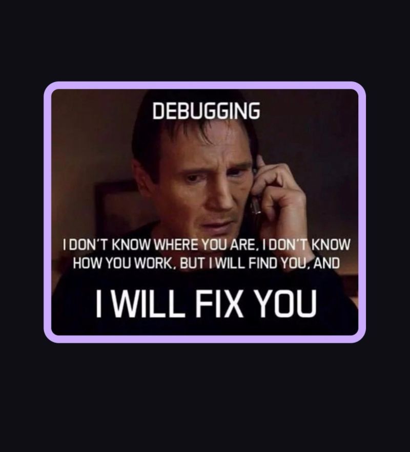 Fevzi K. on LinkedIn: Debugging!!! Fevzi K. on LinkedIn: Debugging!!!