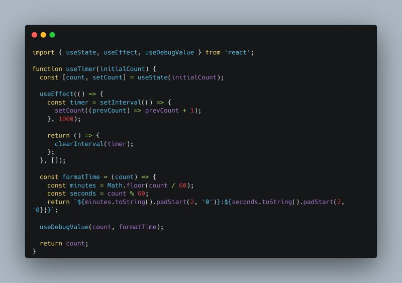 Reza Abaskhanian on LinkedIn: useDebugValue React Hooks : In React, the ... Reza Abaskhanian on LinkedIn: useDebugValue React Hooks : In React, the ...