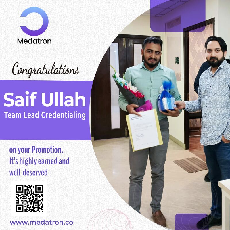 Medatron on LinkedIn: Congratulations! Saif Ullah on being promoted to ... Medatron on LinkedIn: Congratulations! Saif Ullah on being promoted to ...