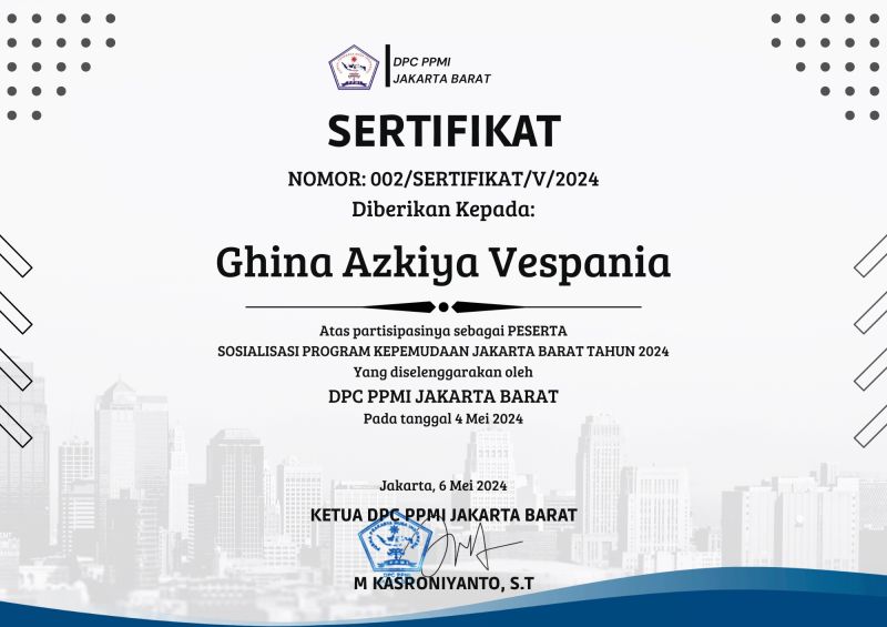 Ghina Azkiya V. on LinkedIn: Helo Pemuda Pemudi Indonesia! Saya diberi ... Ghina Azkiya V. on LinkedIn: Helo Pemuda Pemudi Indonesia! Saya diberi ...