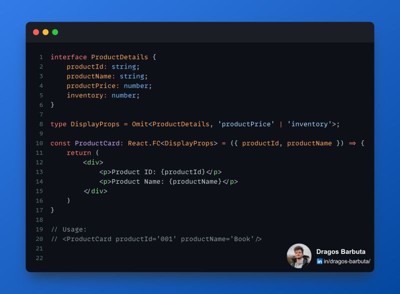 Dragos Barbuta on LinkedIn: #typescript #react #typescript #javascript ... Dragos Barbuta on LinkedIn: #typescript #react #typescript #javascript ...