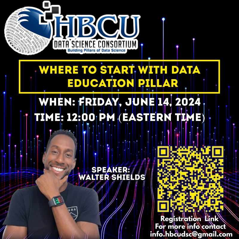 Walter Shields on LinkedIn: #hbcu #datascience Walter Shields on LinkedIn: #hbcu #datascience