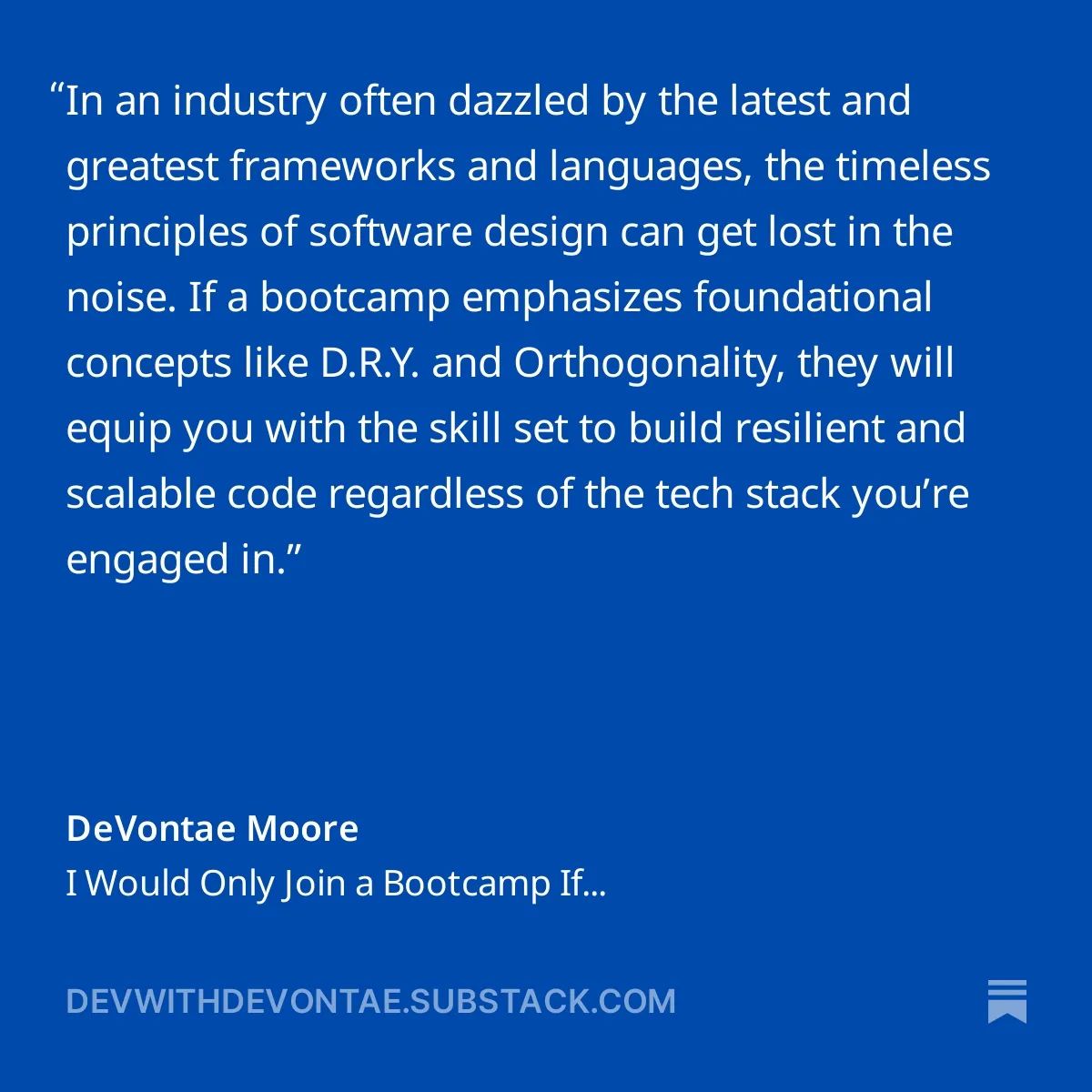 DeVontae Moore posted on LinkedIn DeVontae Moore posted on LinkedIn