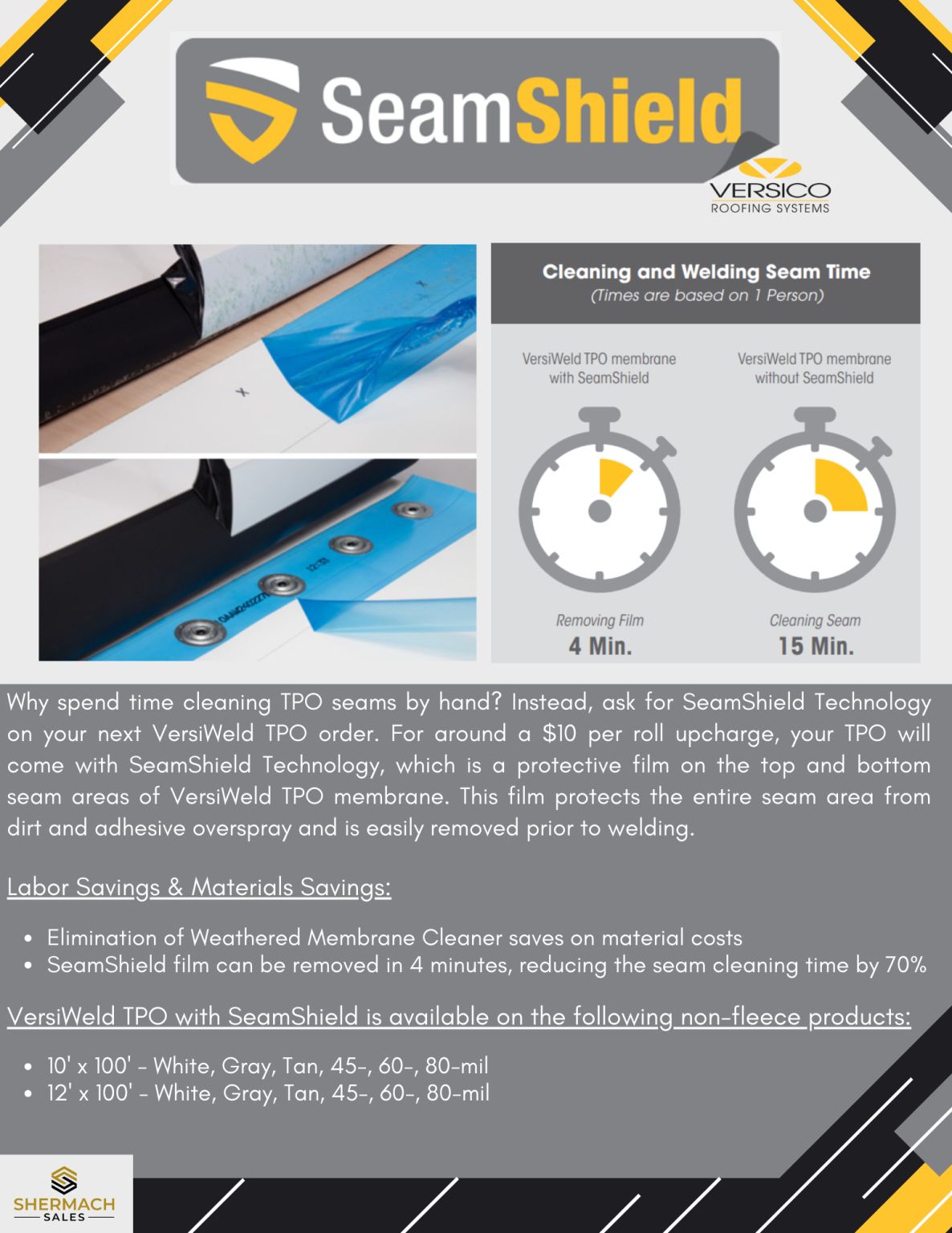 Shermach Sales on LinkedIn: #commercialroofing #lowslope #tpo # ... Shermach Sales on LinkedIn: #commercialroofing #lowslope #tpo # ...