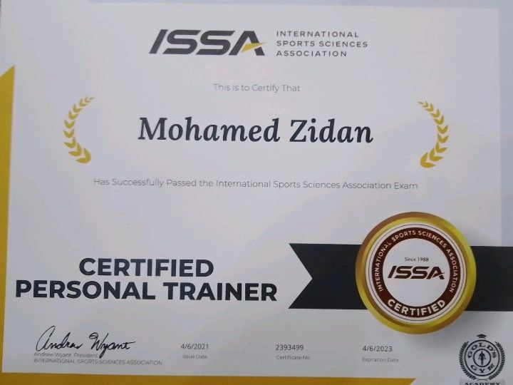 Mohamed Ziedan on LinkedIn: ISSA CERTIFICATE Mohamed Ziedan on LinkedIn: ISSA CERTIFICATE