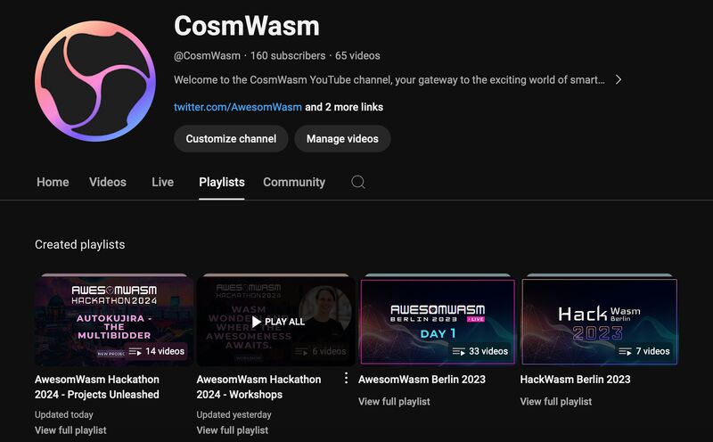 CosmWasm on LinkedIn: CosmWasm CosmWasm on LinkedIn: CosmWasm