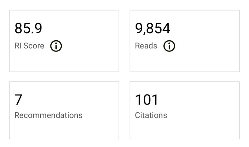 Vaibhavi Rathod, PT, PhD on LinkedIn: #100citation #researchgate Vaibhavi Rathod, PT, PhD on LinkedIn: #100citation #researchgate