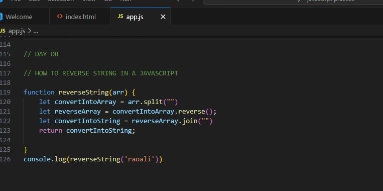 RAO ALI MURAD on LinkedIn: JavaScript 30 Days Code Challenge ๐ฏ Day 8/30 ... RAO ALI MURAD on LinkedIn: JavaScript 30 Days Code Challenge ๐ฏ Day 8/30 ...