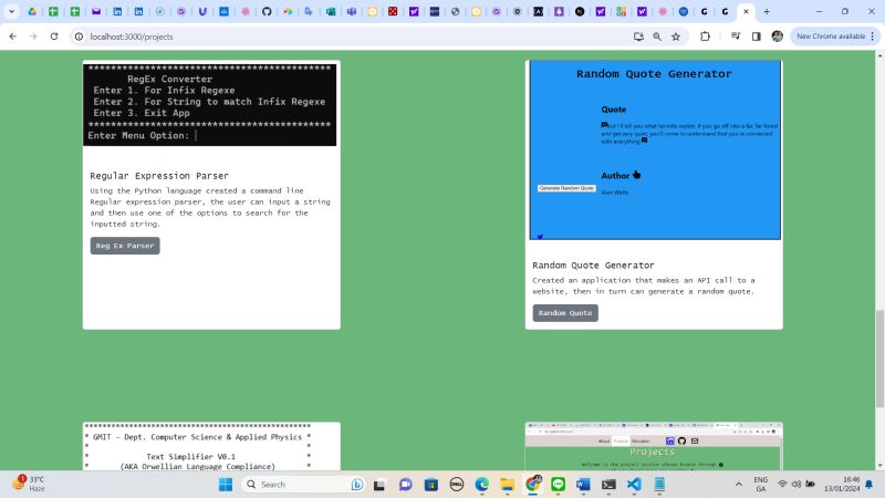 Stephen Welch on LinkedIn: #reactjs #css #portfoliowebsite #nextjs # ... Stephen Welch on LinkedIn: #reactjs #css #portfoliowebsite #nextjs # ...