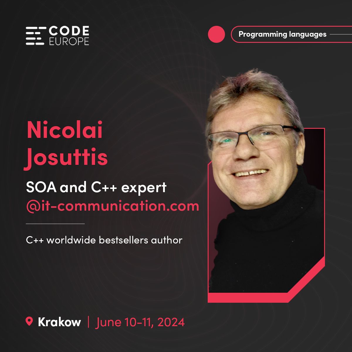 Code Europe on LinkedIn: #codeeurope #cplusplus #codeeurope24 # ... Code Europe on LinkedIn: #codeeurope #cplusplus #codeeurope24 # ...