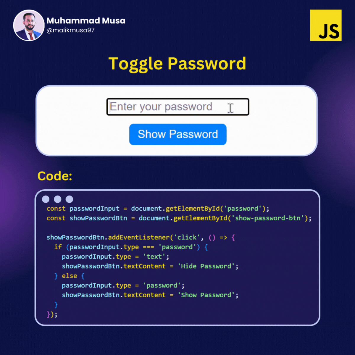 Muhammad Musa Khan on LinkedIn: #reactjs #nodejs #javascript #password ... Muhammad Musa Khan on LinkedIn: #reactjs #nodejs #javascript #password ...