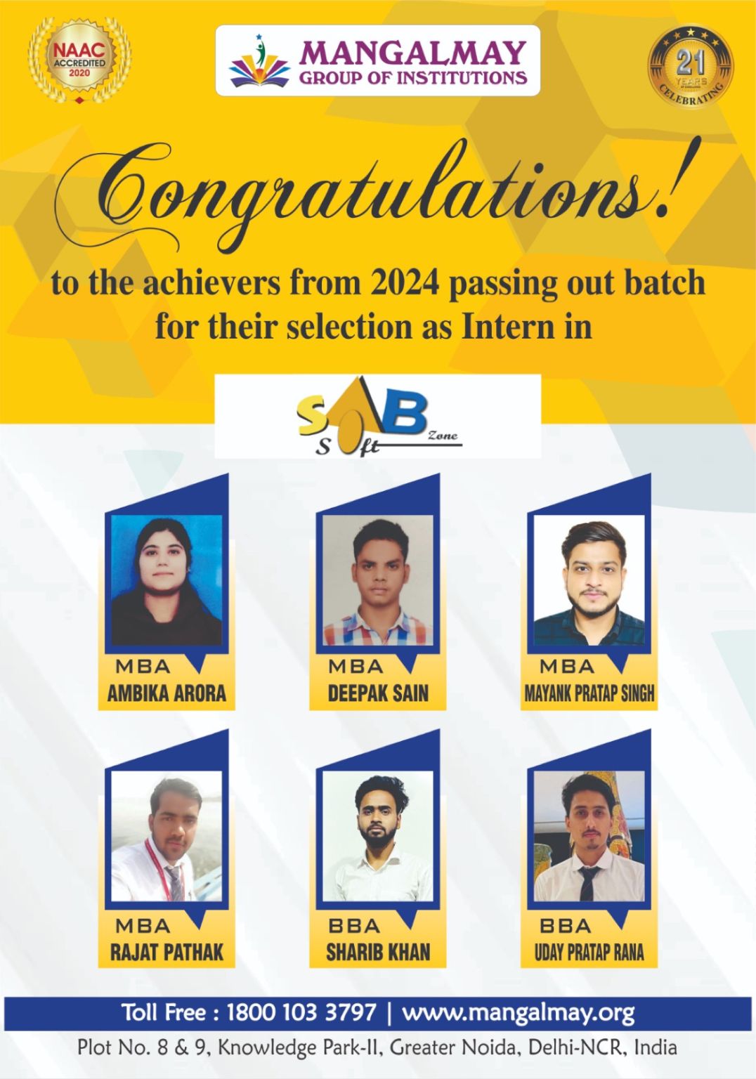 Mayank Pratap Singh posted on LinkedIn Mayank Pratap Singh posted on LinkedIn
