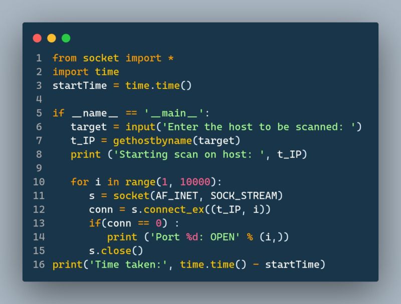 MBANKO KEVIN GUBUI on LinkedIn: Scan for open ports using python code.... MBANKO KEVIN GUBUI on LinkedIn: Scan for open ports using python code....