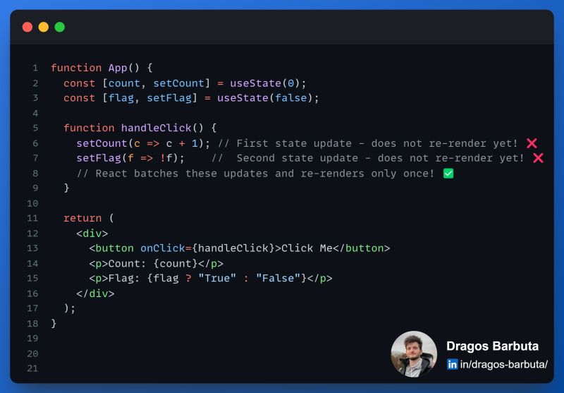 Dragos Barbuta on LinkedIn: #reactjs Dragos Barbuta on LinkedIn: #reactjs