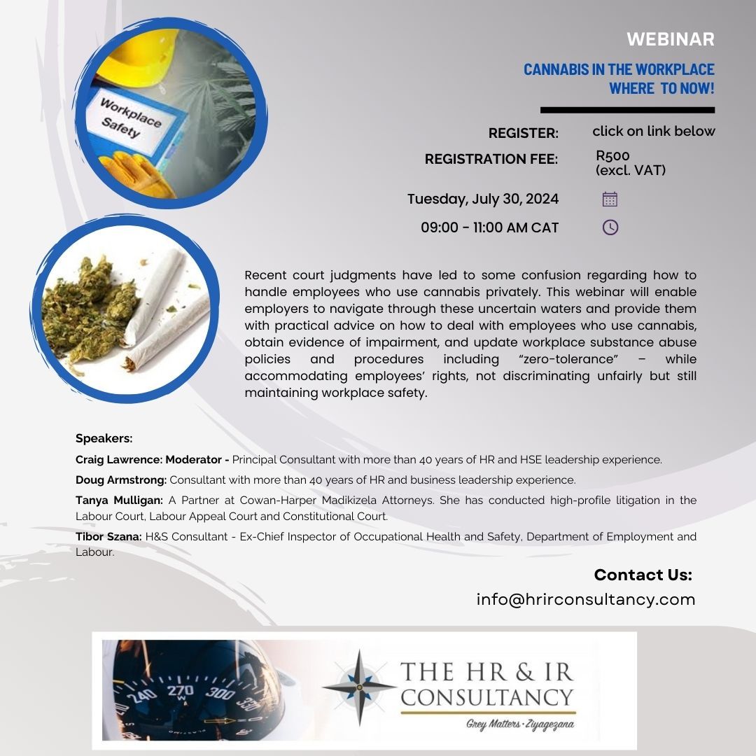 The HR & IR Consultancy on LinkedIn: Addressing employee substance use ... The HR & IR Consultancy on LinkedIn: Addressing employee substance use ...
