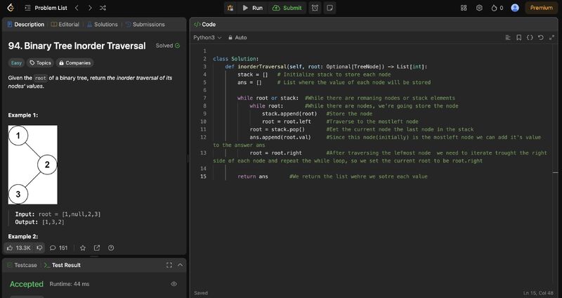 Cristofer Franco Vilchis on LinkedIn: Leetcode Day 23: #43 Binary Tree ... Cristofer Franco Vilchis on LinkedIn: Leetcode Day 23: #43 Binary Tree ...