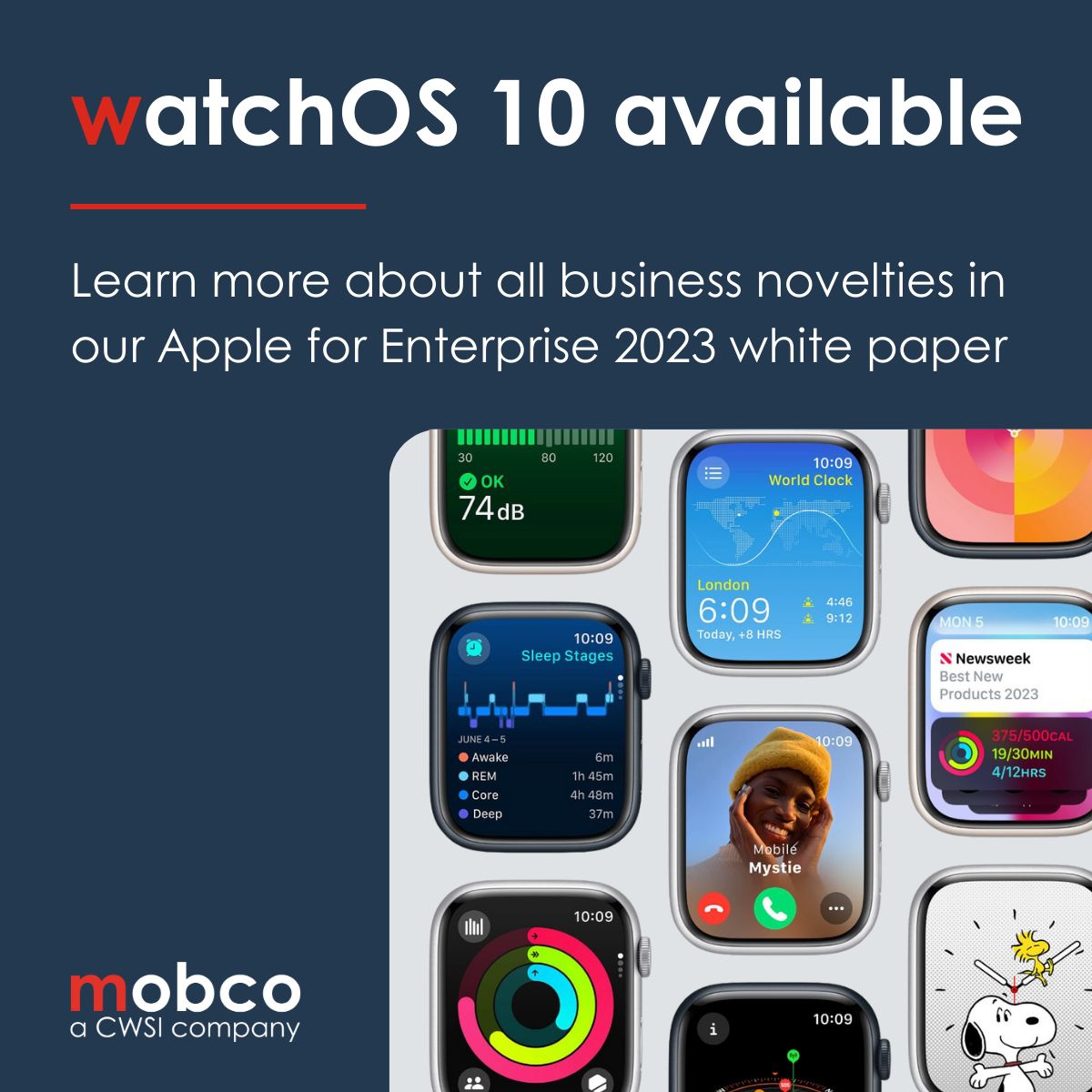 mobco - a CWSI Company on LinkedIn: Introducing watchOS 10, a milestone ... mobco - a CWSI Company on LinkedIn: Introducing watchOS 10, a milestone ...