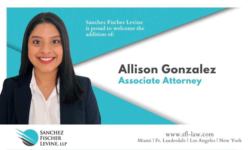 Sanchez Fischer Levine, LLP on LinkedIn: #sanchezfischerlevine #sfllaw ... Sanchez Fischer Levine, LLP on LinkedIn: #sanchezfischerlevine #sfllaw ...