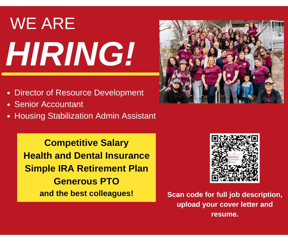 Lawrence CommunityWorks, Inc. on LinkedIn: We are hiring!! Join our ... Lawrence CommunityWorks, Inc. on LinkedIn: We are hiring!! Join our ...