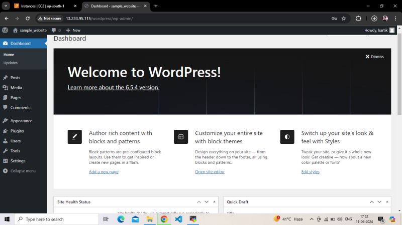 Kartik sharma on LinkedIn: #devops #aws #wordpress Kartik sharma on LinkedIn: #devops #aws #wordpress
