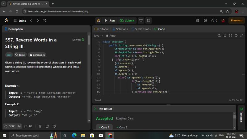 YOGESHWARAN.M _ on LinkedIn: #java #leetcode #problemsoving #coding # ... YOGESHWARAN.M _ on LinkedIn: #java #leetcode #problemsoving #coding # ...