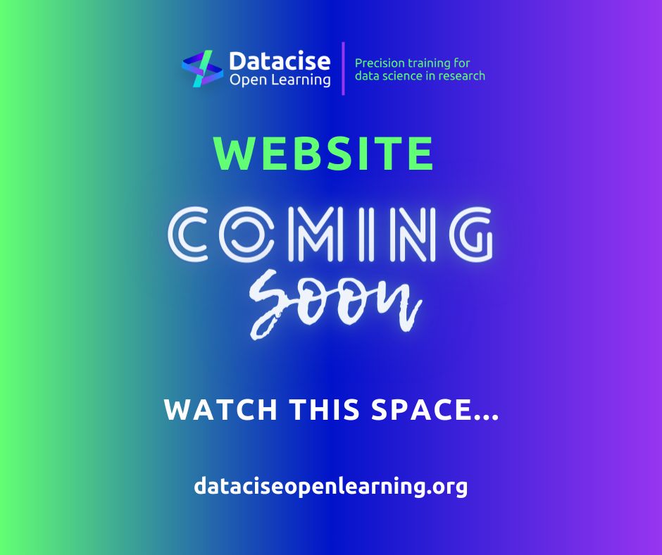 Datacise Open Learning on LinkedIn: Website coming soon - watch this ... Datacise Open Learning on LinkedIn: Website coming soon - watch this ...