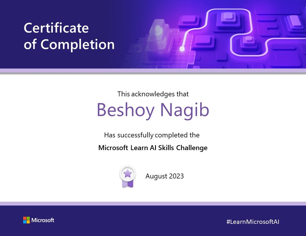 Beshoy Nagib on LinkedIn: Happy to share that I've completed Microsoft ... Beshoy Nagib on LinkedIn: Happy to share that I've completed Microsoft ...
