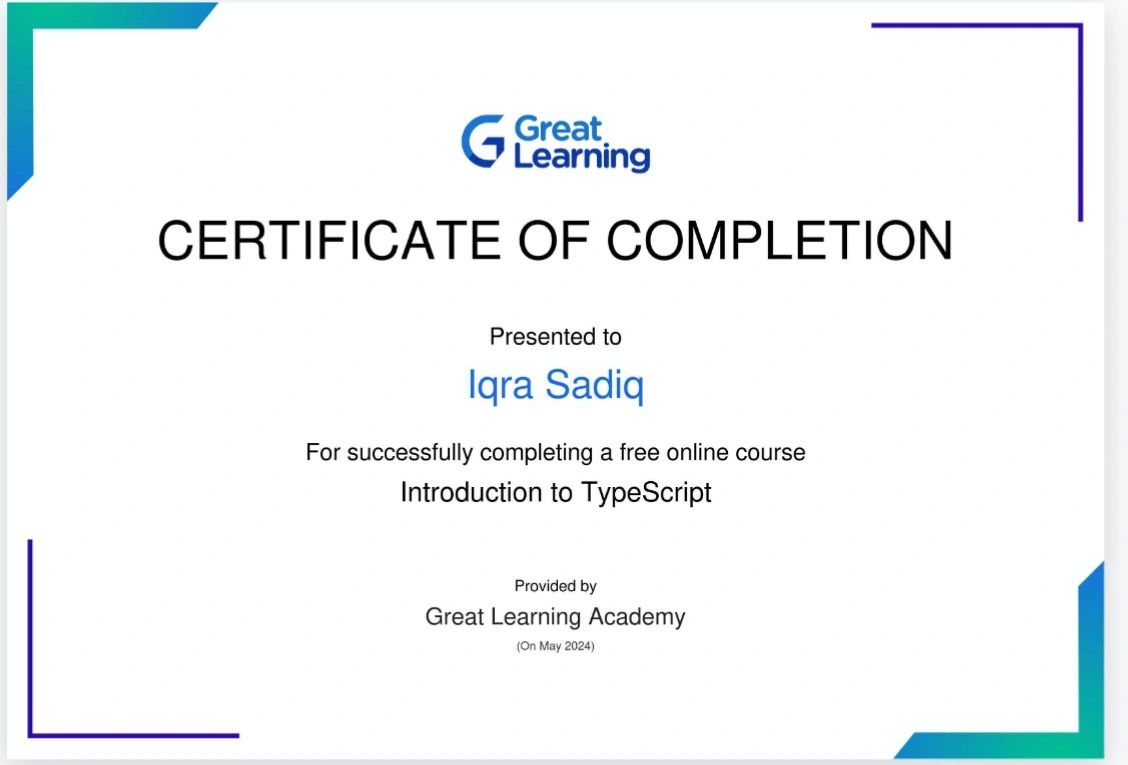 Iqra Sadiq on LinkedIn: #typescript #javascript #coding #programming # ... Iqra Sadiq on LinkedIn: #typescript #javascript #coding #programming # ...