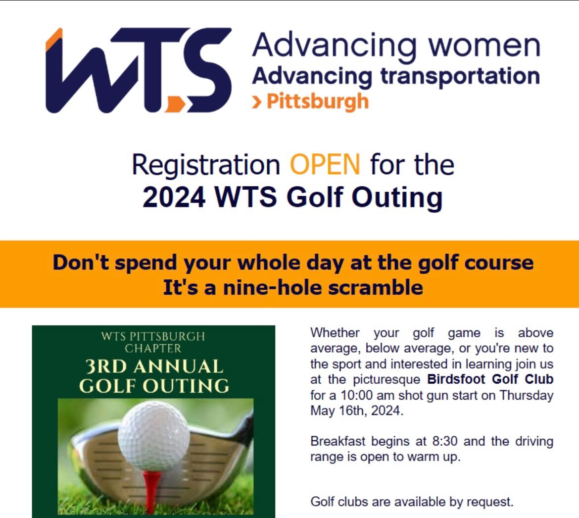 WTS Pittsburgh Chapter on LinkedIn: Registration for the 2024 WTS Golf ... WTS Pittsburgh Chapter on LinkedIn: Registration for the 2024 WTS Golf ...