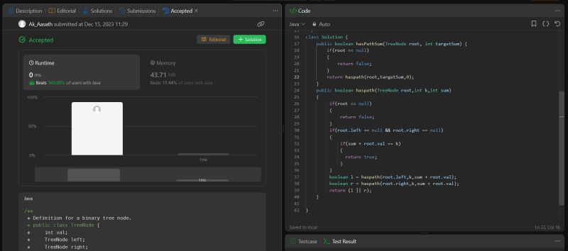 Abdul kalam Aasath on LinkedIn: On Day 17 of LeetCode, Determining the ... Abdul kalam Aasath on LinkedIn: On Day 17 of LeetCode, Determining the ...