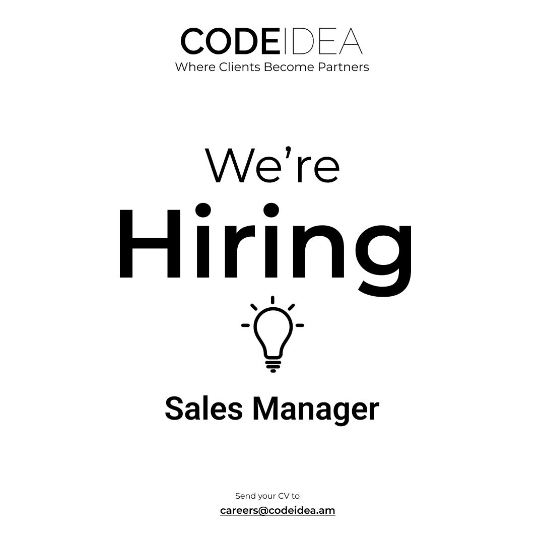 CodeIdea LLC on LinkedIn: #codeidea #itsales #careeropportunity CodeIdea LLC on LinkedIn: #codeidea #itsales #careeropportunity