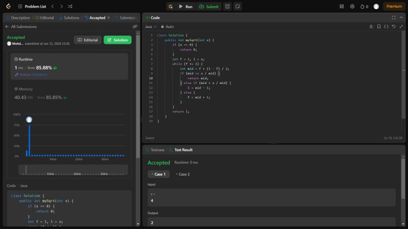 Day 40 of the 75-day LeetCoding Challenge | Mohd Yaseen posted on the ... Day 40 of the 75-day LeetCoding Challenge | Mohd Yaseen posted on the ...
