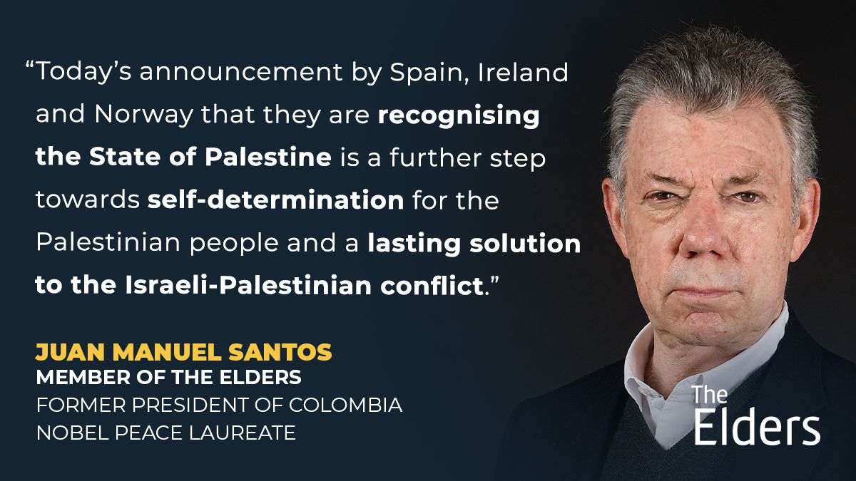 The Elders Foundation on LinkedIn: #israel #palestine #gaza The Elders Foundation on LinkedIn: #israel #palestine #gaza