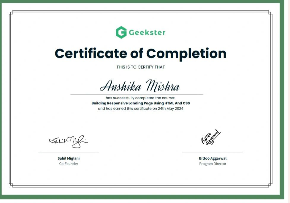 Anshika Mishra on LinkedIn: #webdevelopment #html #css # ... Anshika Mishra on LinkedIn: #webdevelopment #html #css # ...