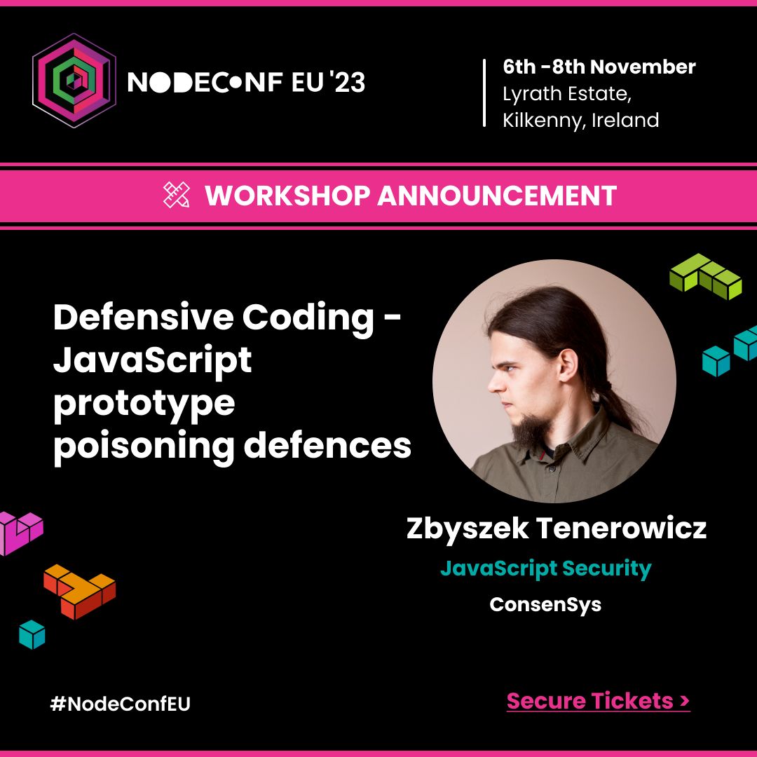 NodeConf EU on LinkedIn: #nodeconfeu #nodejs #javascript #security # ... NodeConf EU on LinkedIn: #nodeconfeu #nodejs #javascript #security # ...
