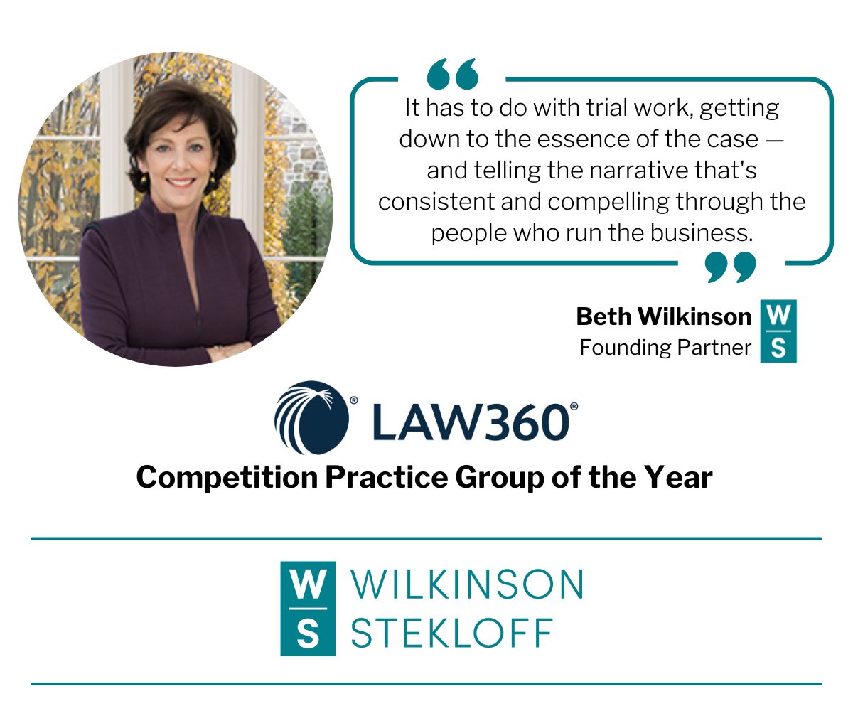 Wilkinson Stekloff LLP on LinkedIn: ICYMI, Law360 recently featured ... Wilkinson Stekloff LLP on LinkedIn: ICYMI, Law360 recently featured ...