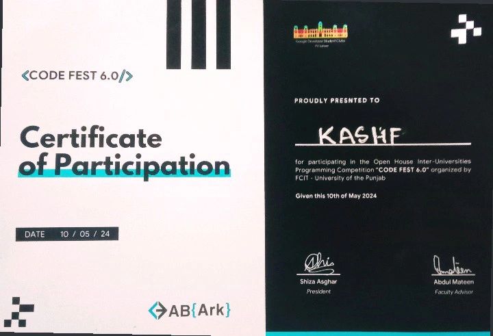 Kashf Asif on LinkedIn: #codefest Kashf Asif on LinkedIn: #codefest